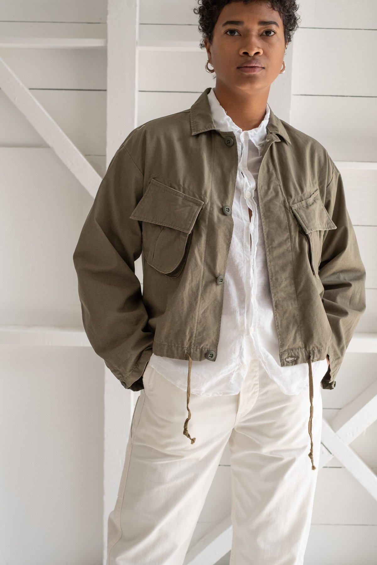 SHORT ARMY JACKET | Garmentory