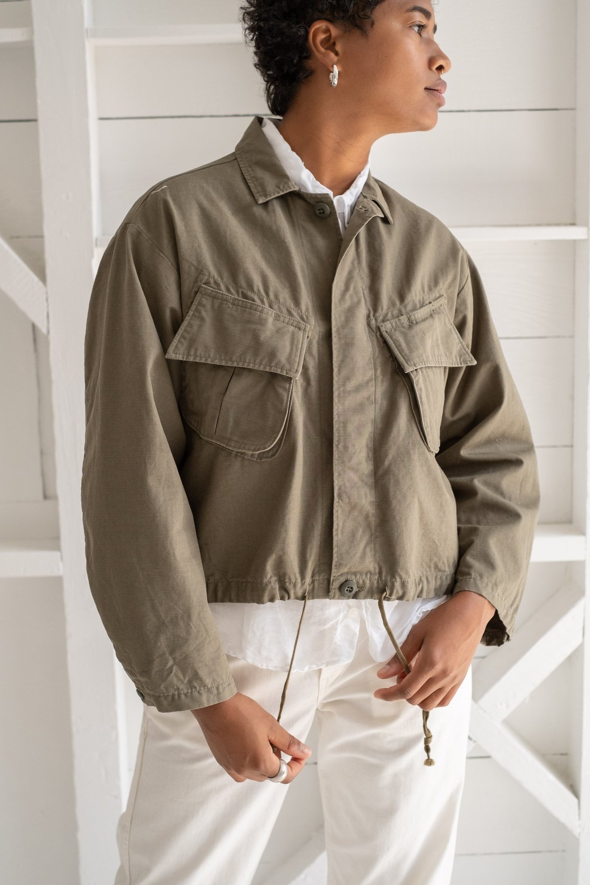 SHORT ARMY JACKET | Garmentory