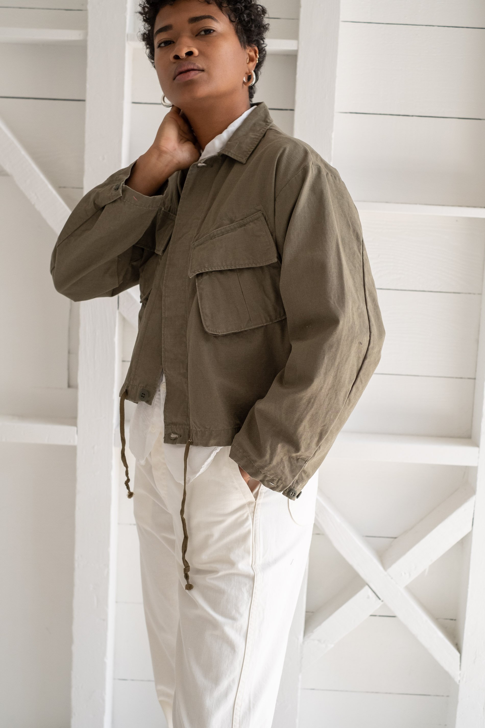 SHORT ARMY JACKET | Garmentory