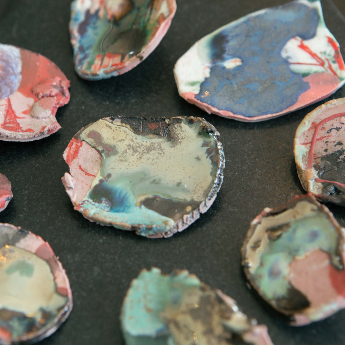 Glaze Moods Ceramic Brooch | Garmentory