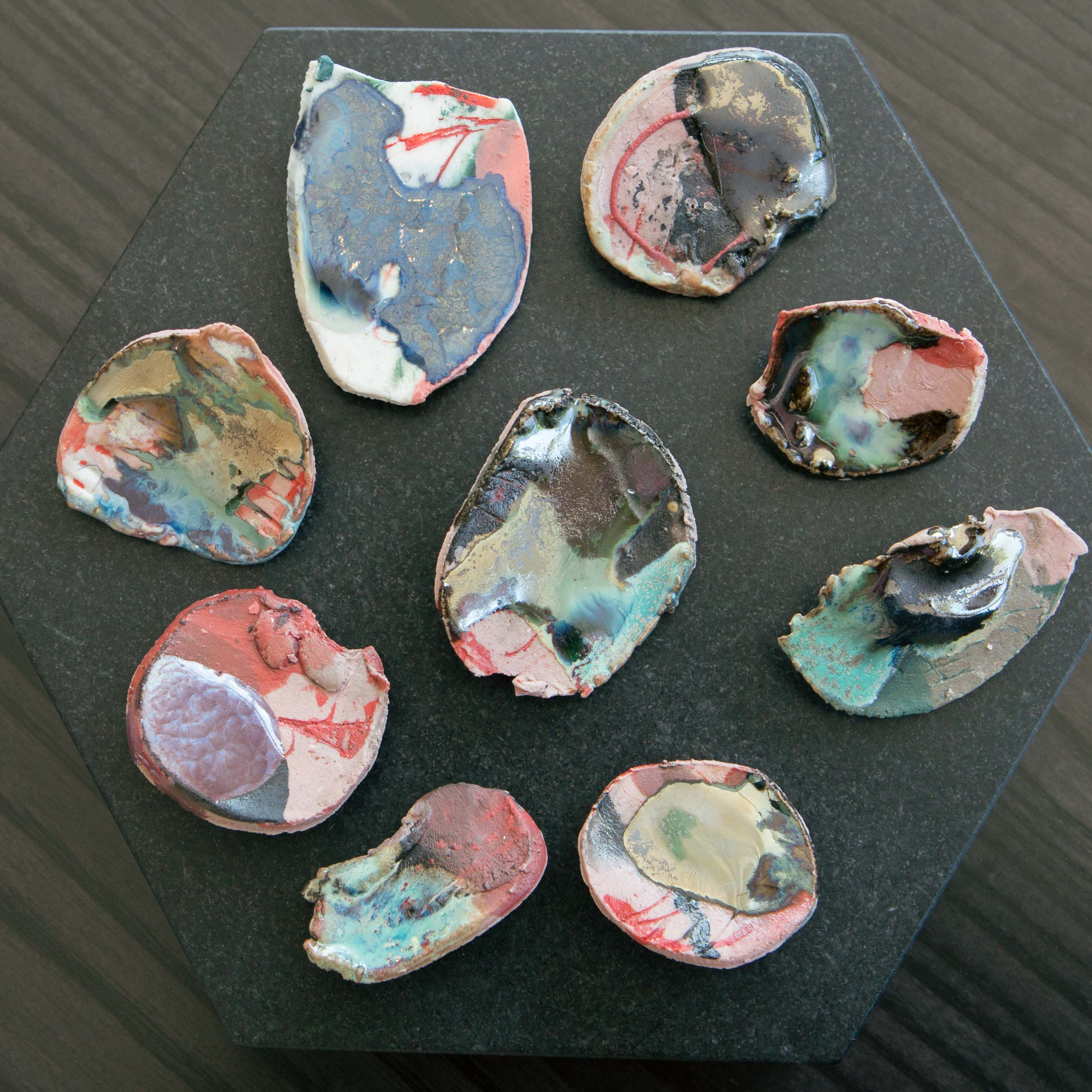 Glaze Moods Ceramic Brooch | Garmentory