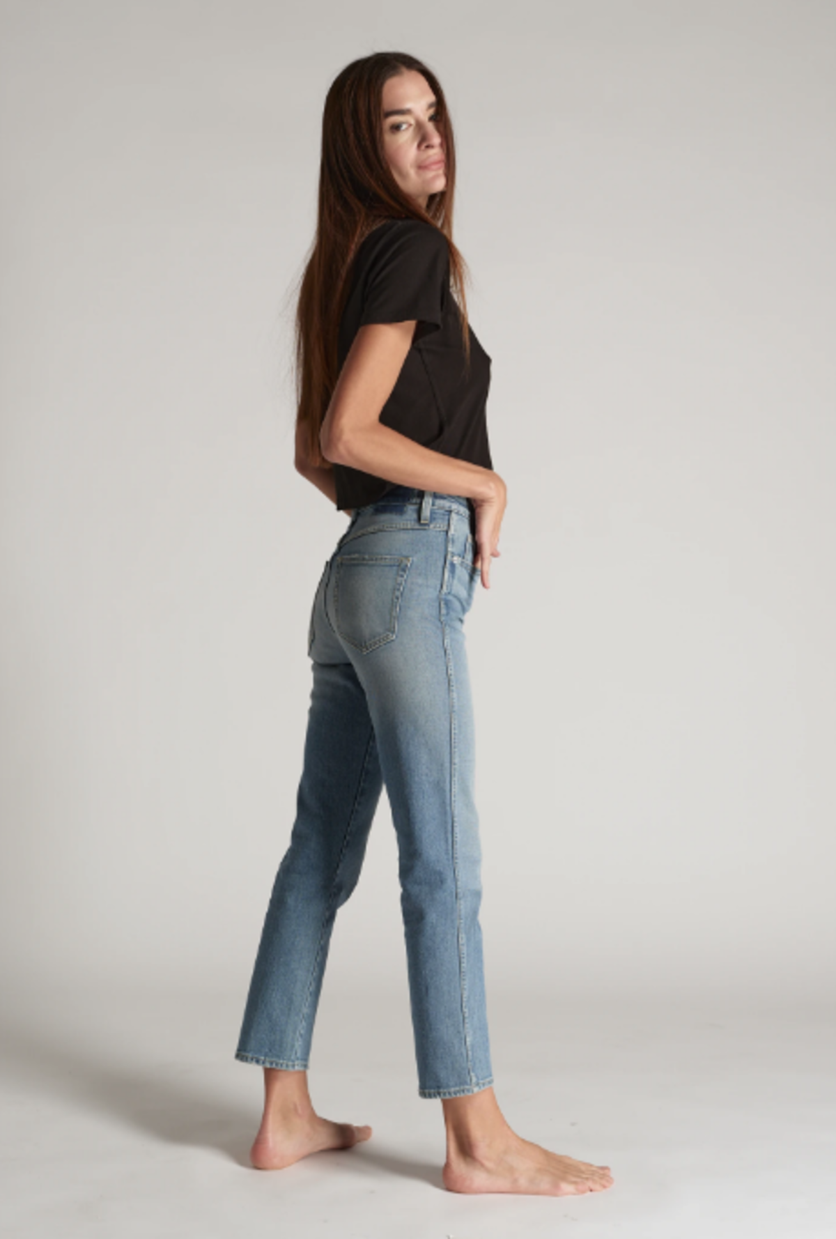 amo denim Chloe Crop - Forever Young | Garmentory