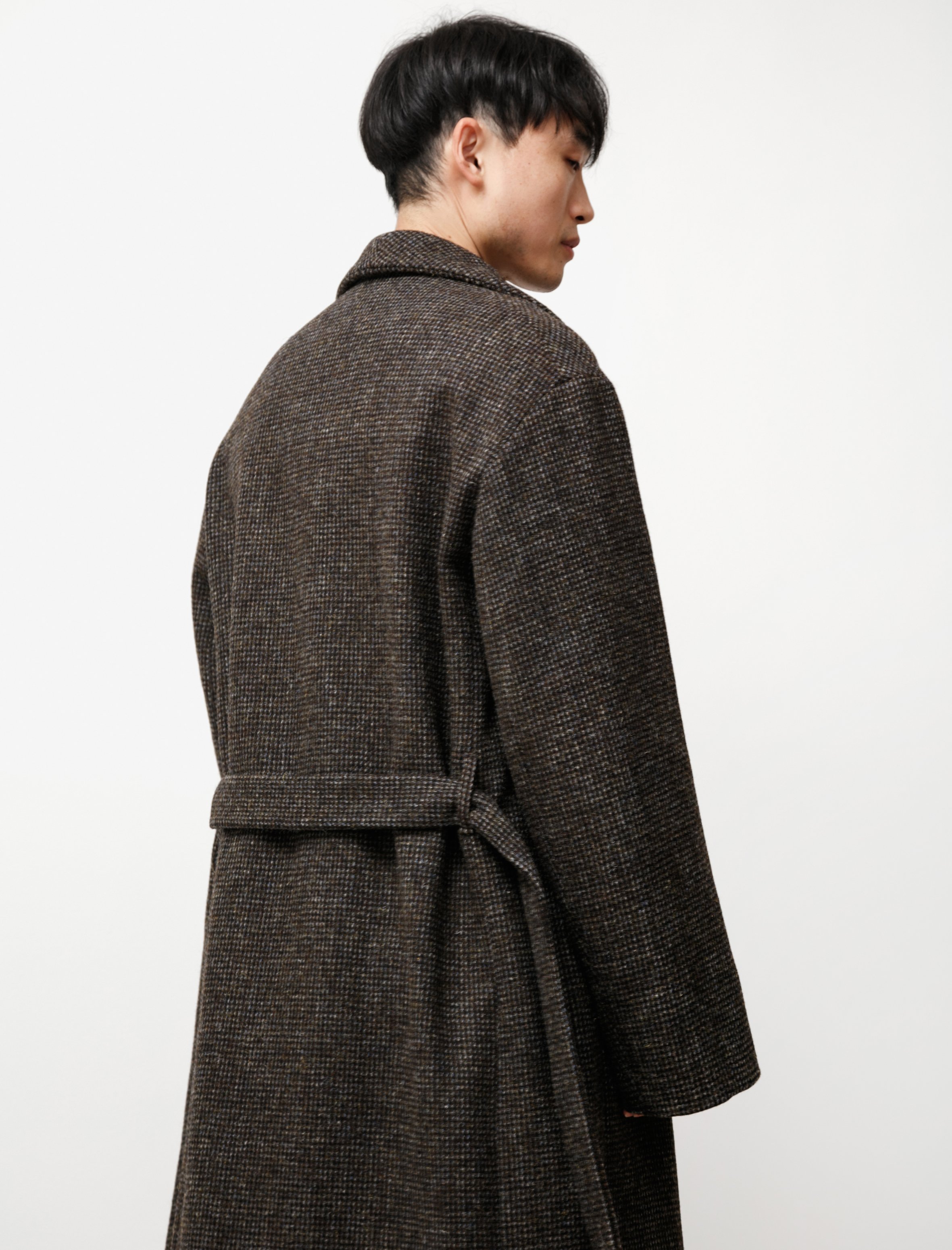 Lemaire Tibetan Coat - Dark Olive | Garmentory