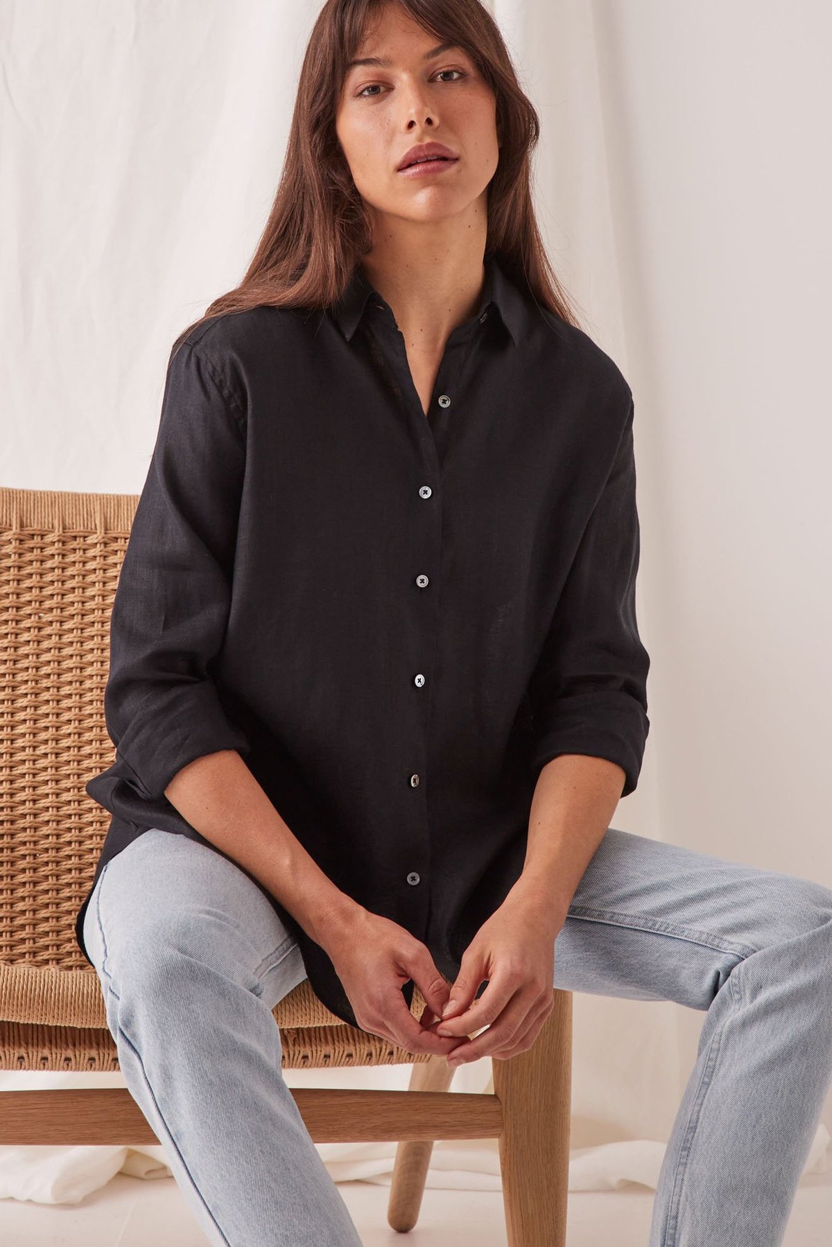 Assembly Label Xander Shirt - Black | Garmentory