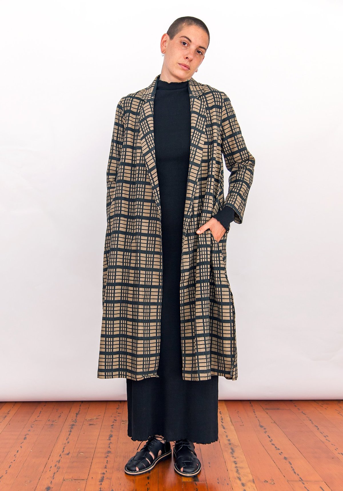 Ali Golden Notch Jacket - Windowpane | Garmentory