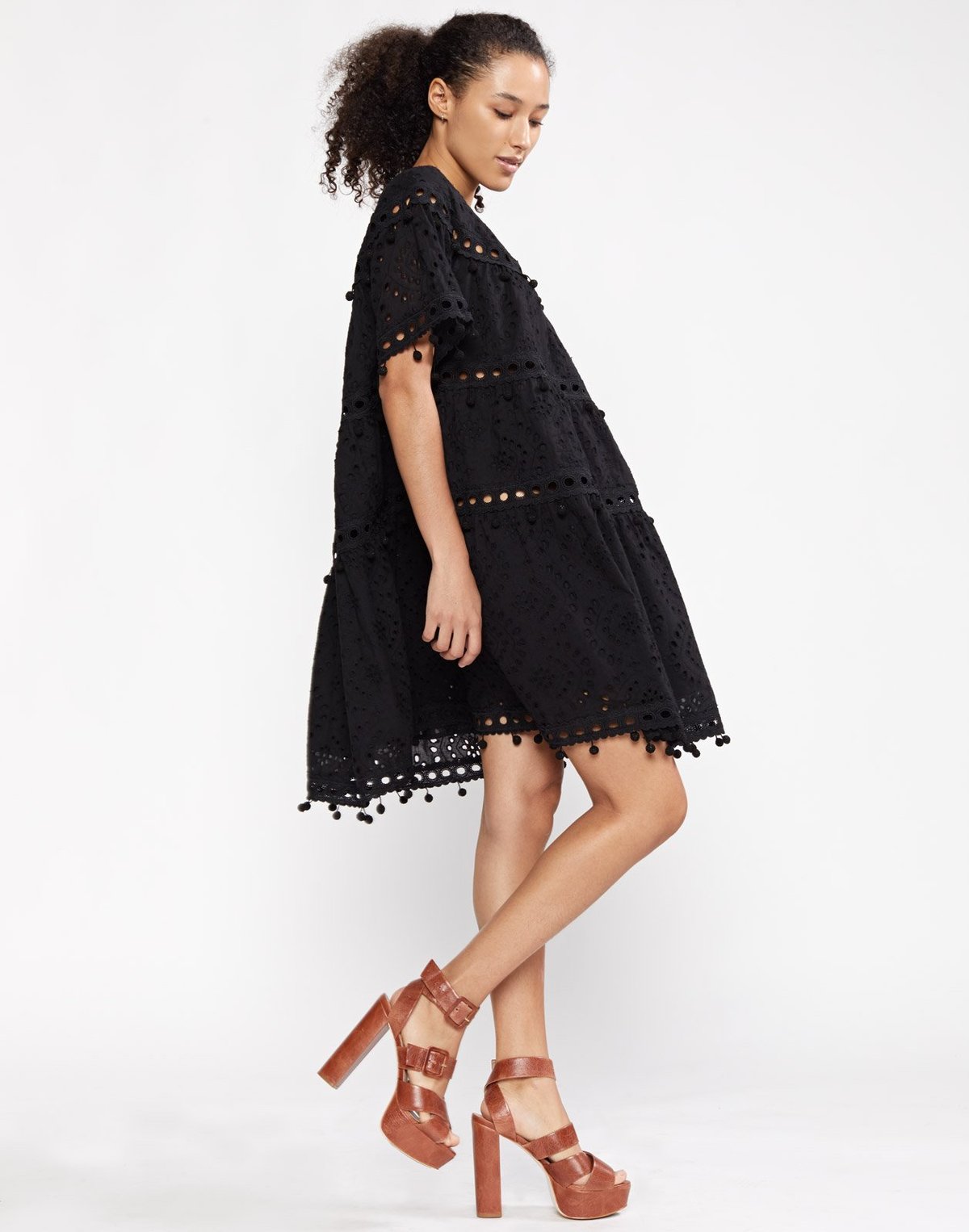 Cynthia Rowley Eyelet Postcard Dress | Garmentory