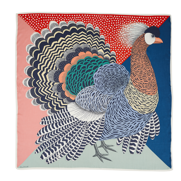 Inouitoosh GALLINACE SCARF - GREEN | Garmentory