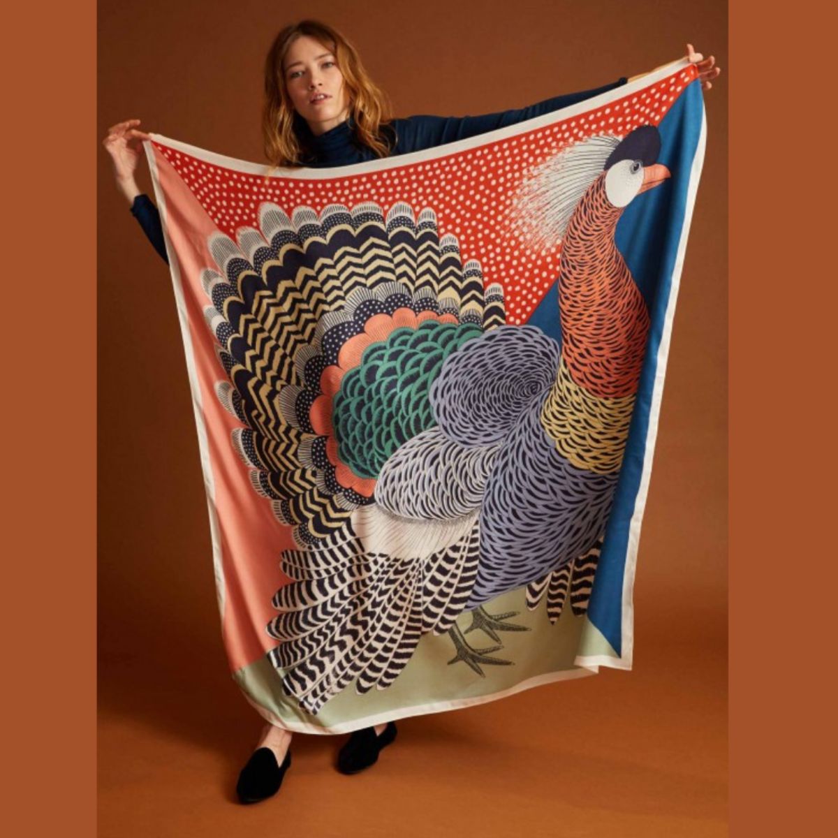 Inouitoosh GALLINACE SCARF - GREEN | Garmentory