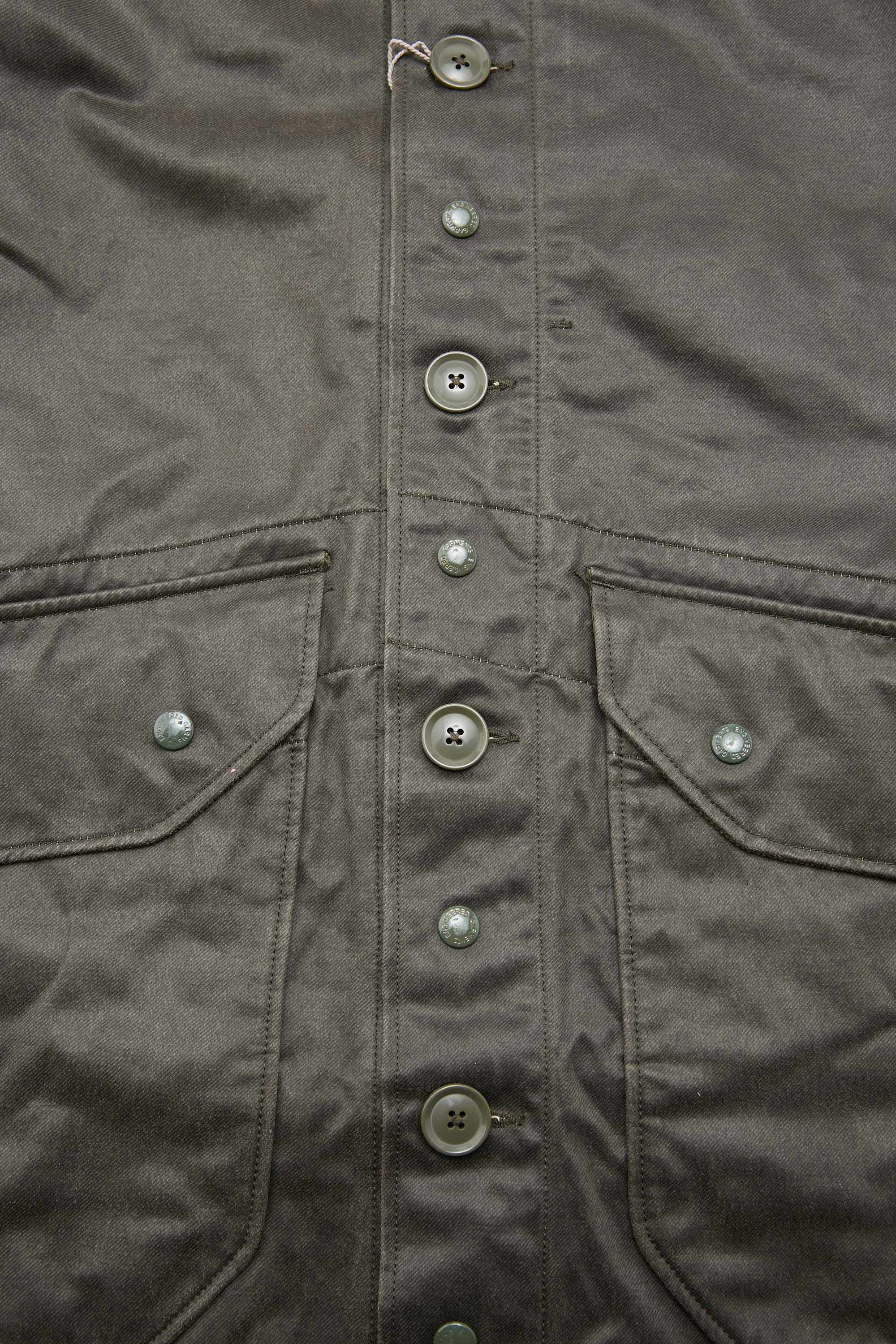Engineered Garments Madison Parka in Coated Twill - Dark Olive | Garmentory