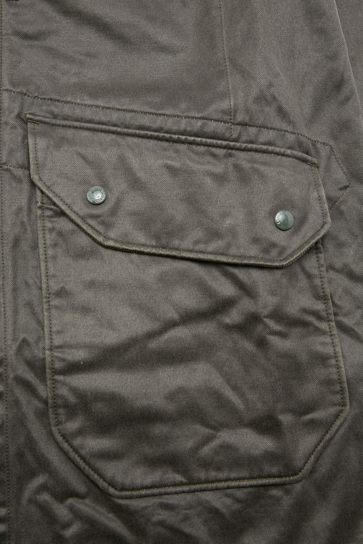 Engineered Garments Madison Parka in Coated Twill - Dark Olive | Garmentory