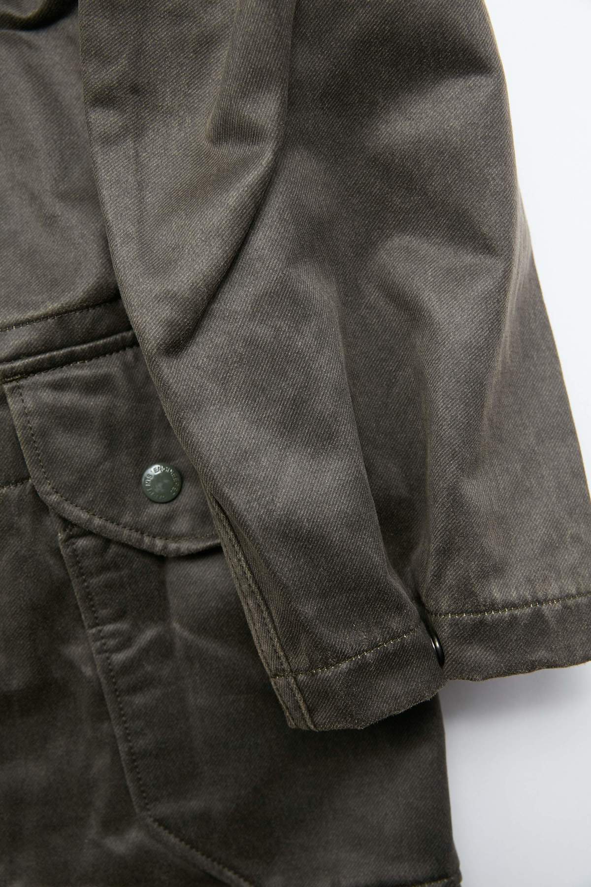 Engineered Garments Madison Parka in Coated Twill - Dark Olive | Garmentory