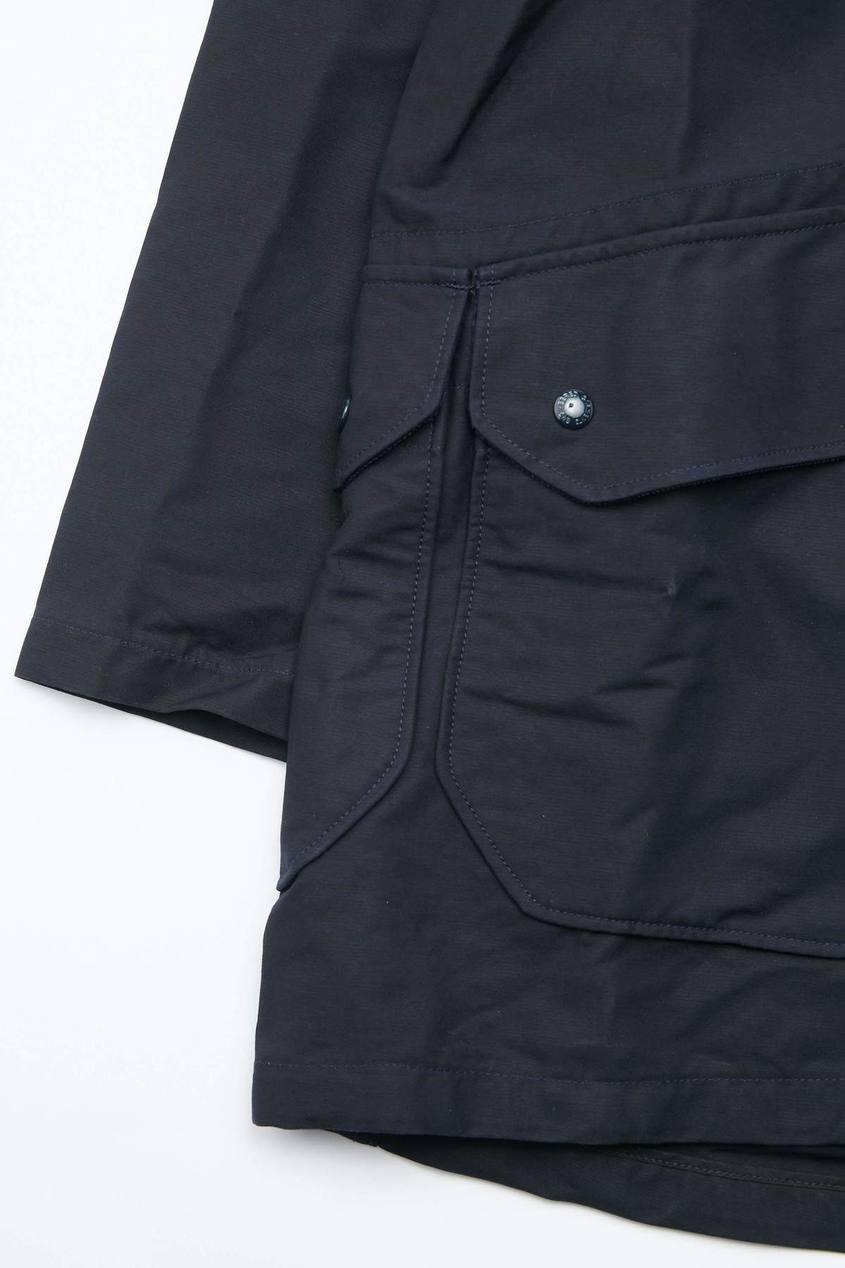 Engineered Garments Madison Parka in Cotton Double Cloth - Navy ...