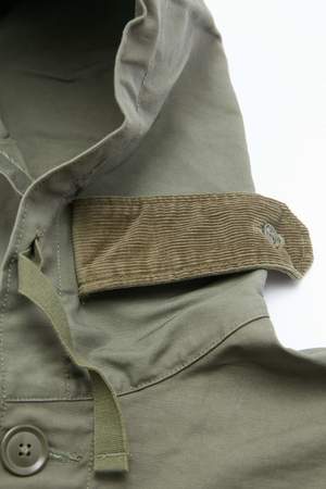 Engineered Garments Cotton Double Cloth Madison Parka - Olive | Garmentory
