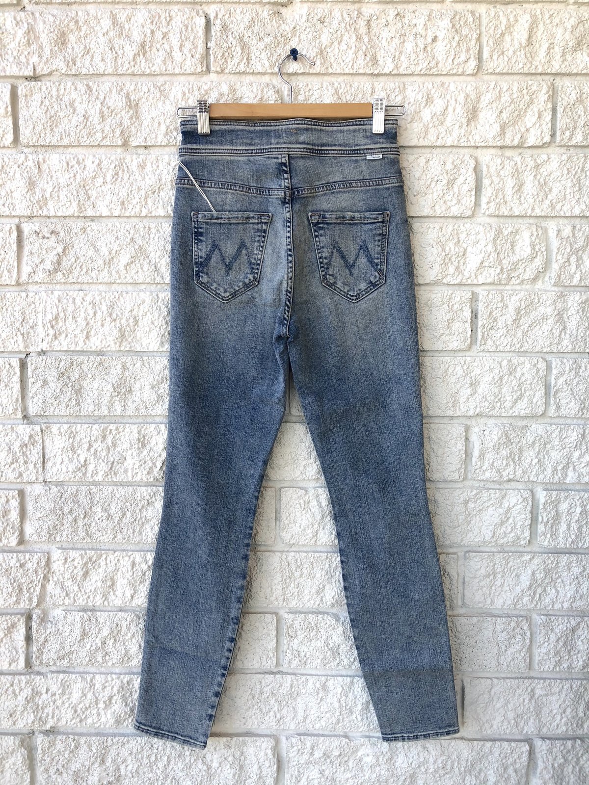 Mother Denim The Swooner Snapped Ankle Jeans - Bonfire Lighting ...