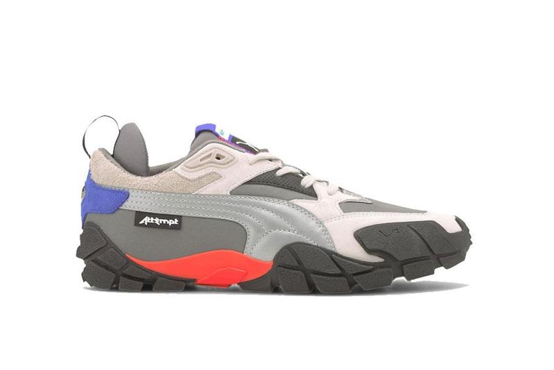 Puma x Attempt Centaur Sneaker - Blue/Red/Silver | Garmentory