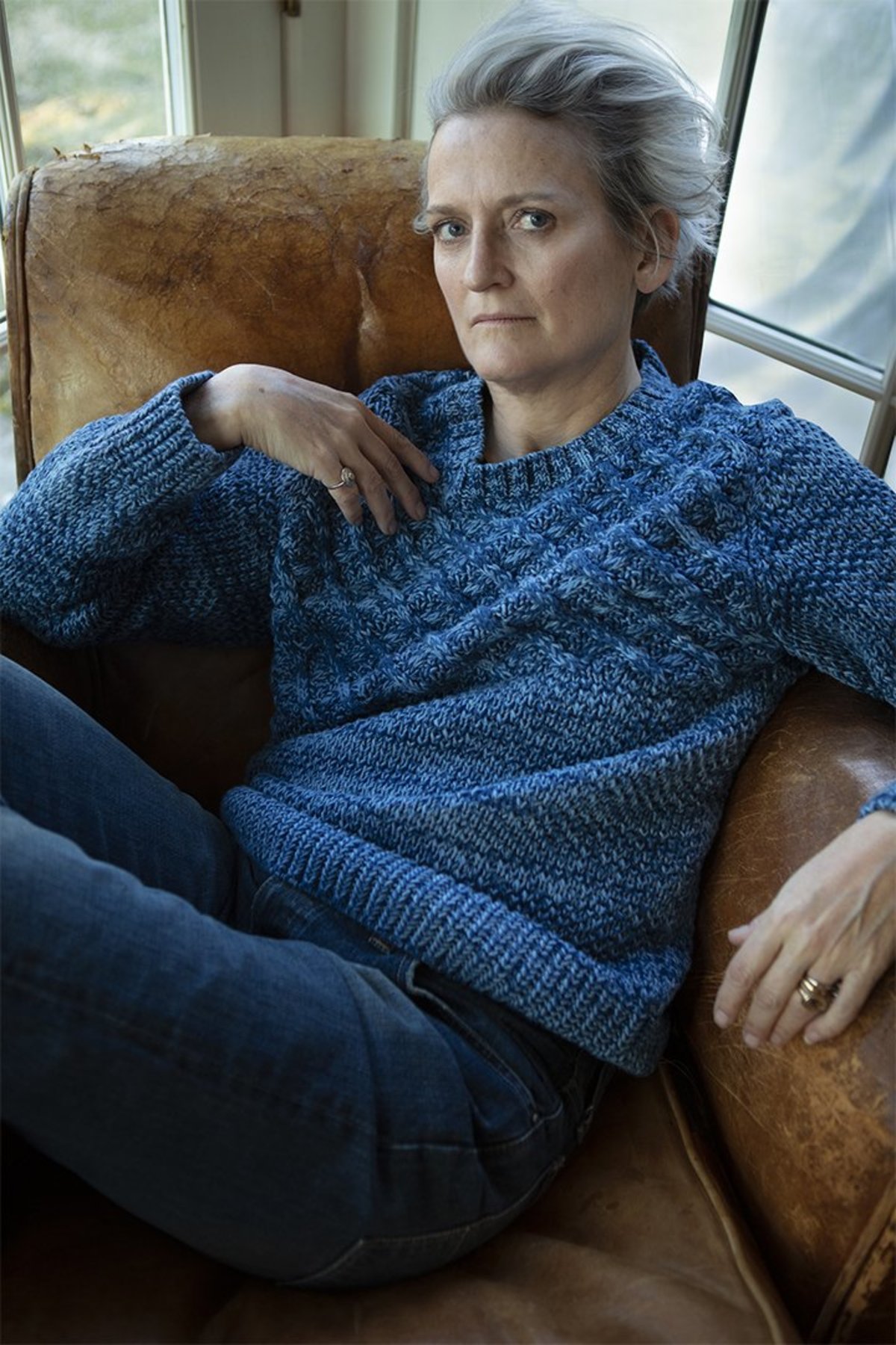 UNISEX INDI KIDS Sierra Sweater - Indigo | Garmentory