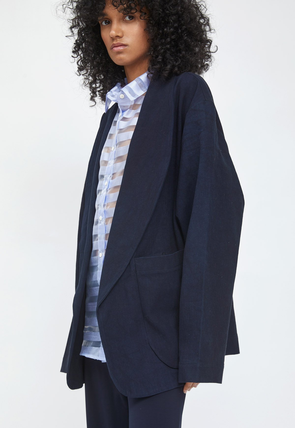 Toit Volant La Buxerette Jacket - Navy | Garmentory