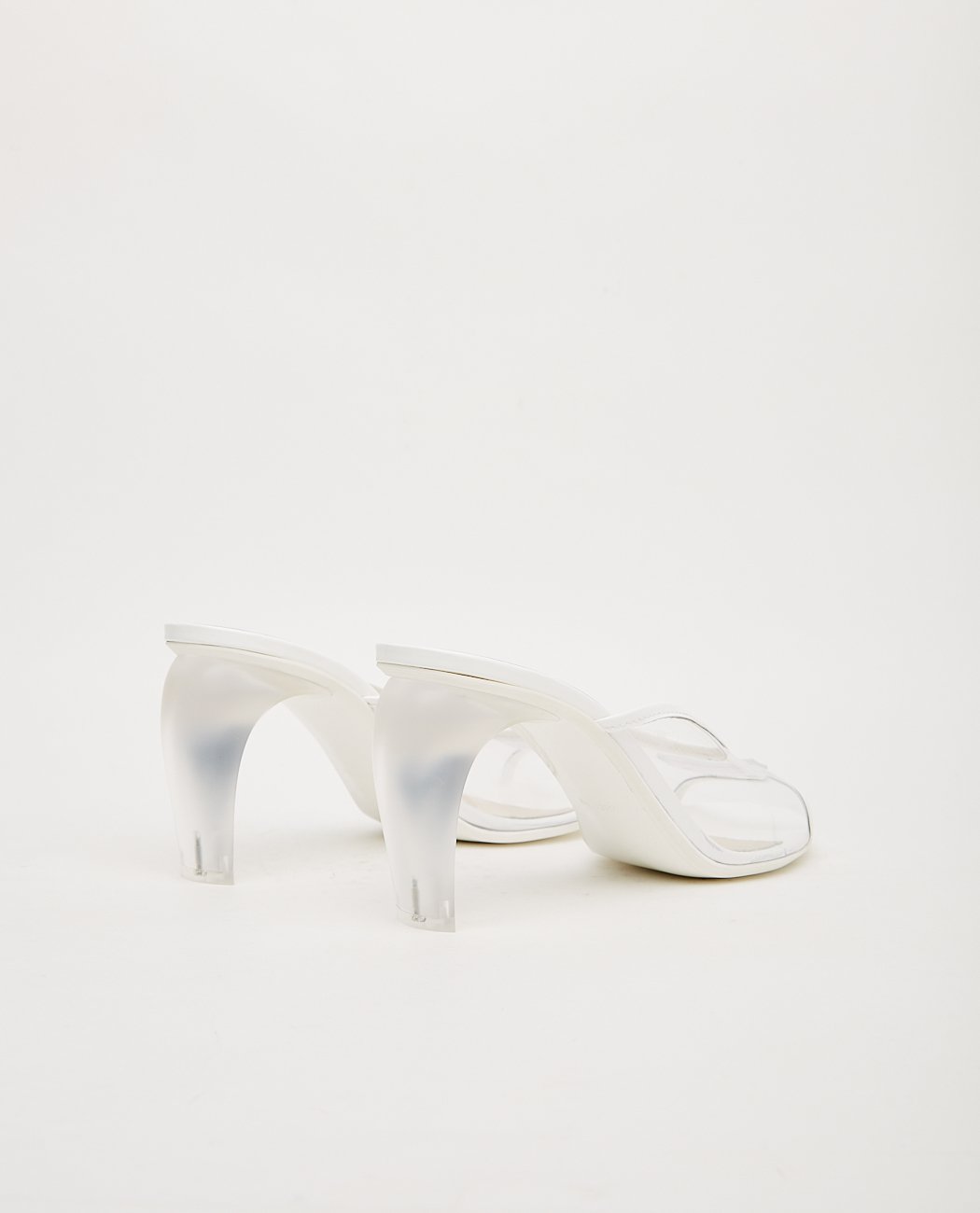MISBHV Plexy Mule Transparent - white | Garmentory