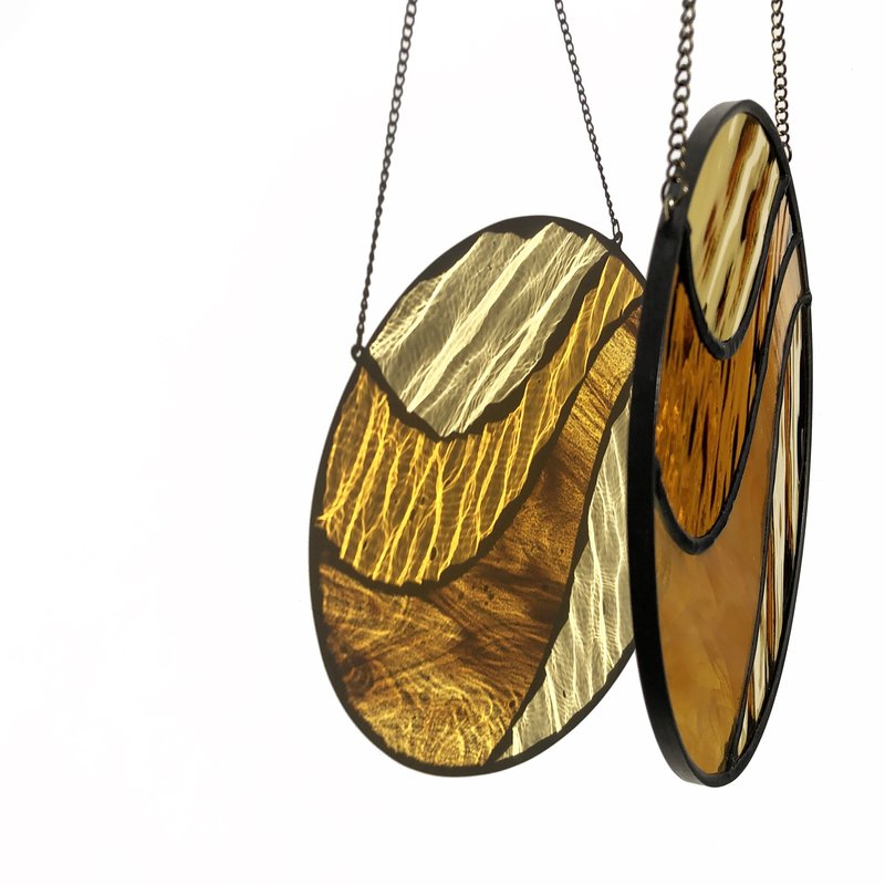 Hannah Hazel Glass Mini Boho Stained Glass | Garmentory