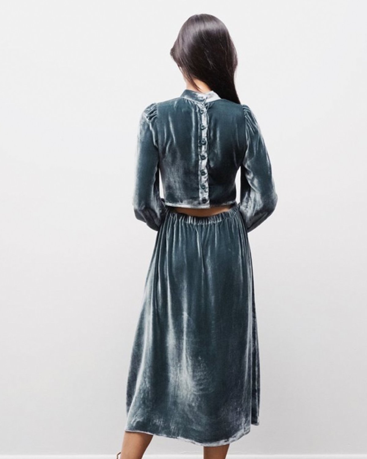 Kurt Lyle Duke Dress - Teal | Garmentory