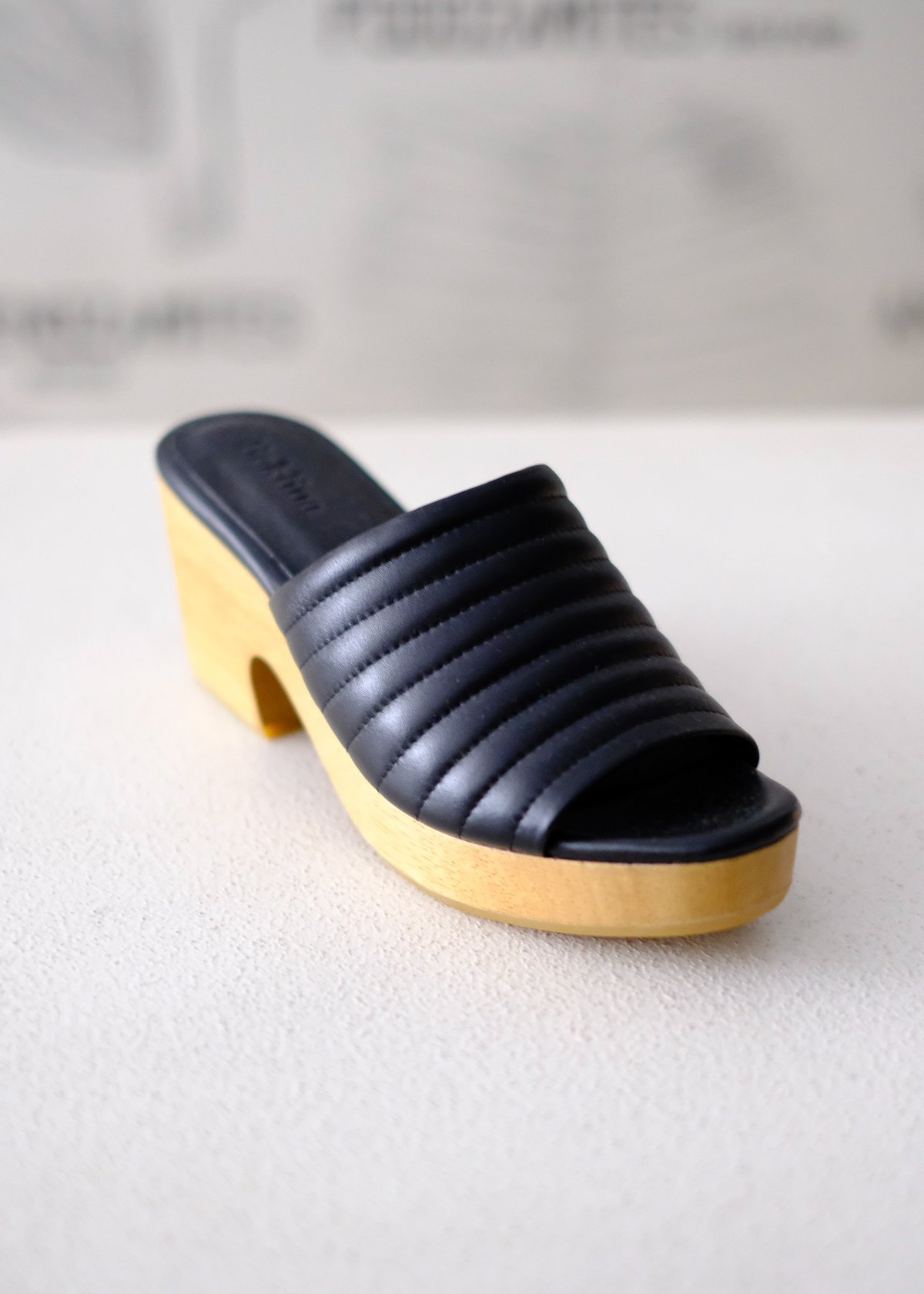 Beklina Ribbed Open Toe Clog | Garmentory