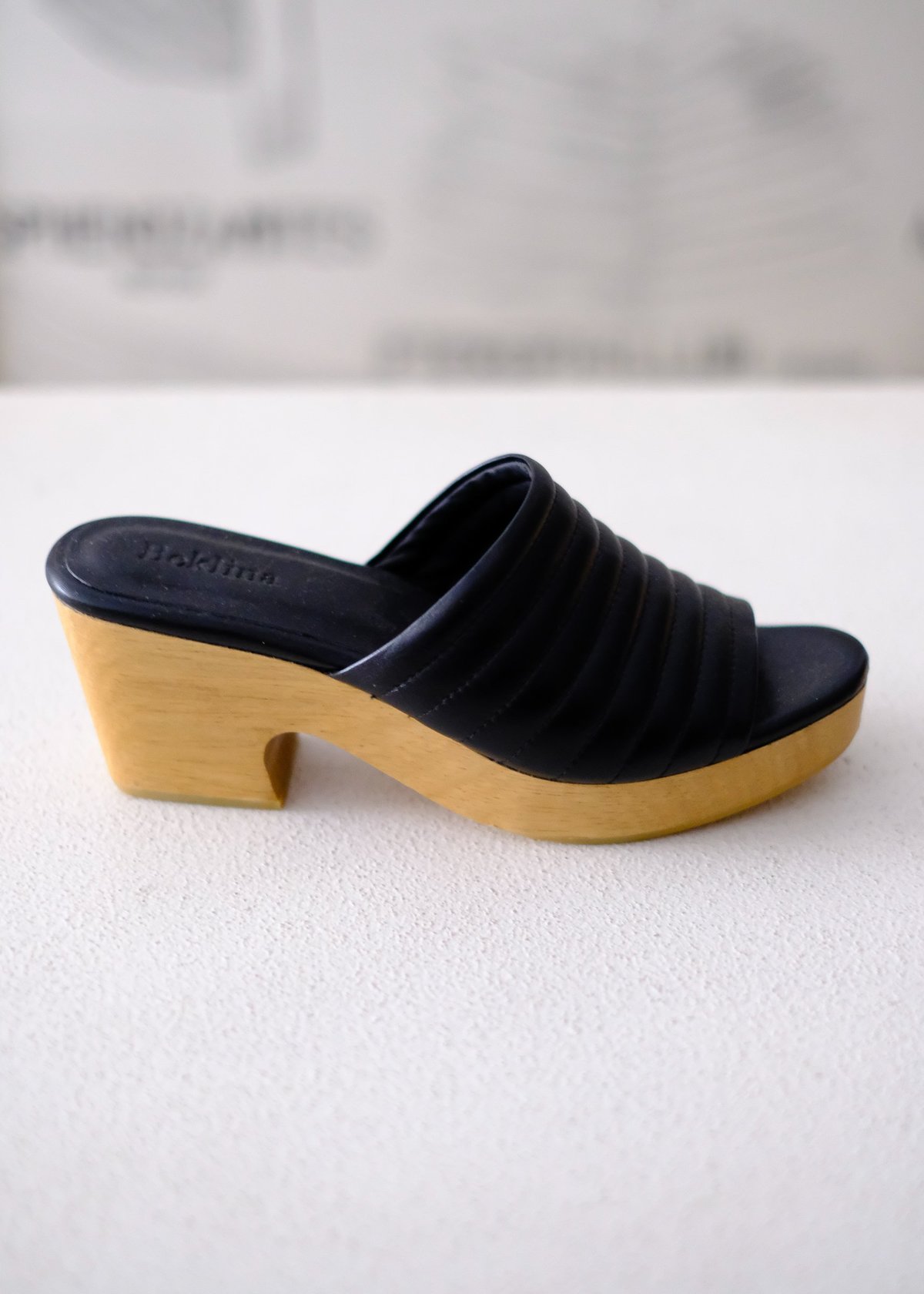 Beklina Ribbed Open Toe Clog | Garmentory