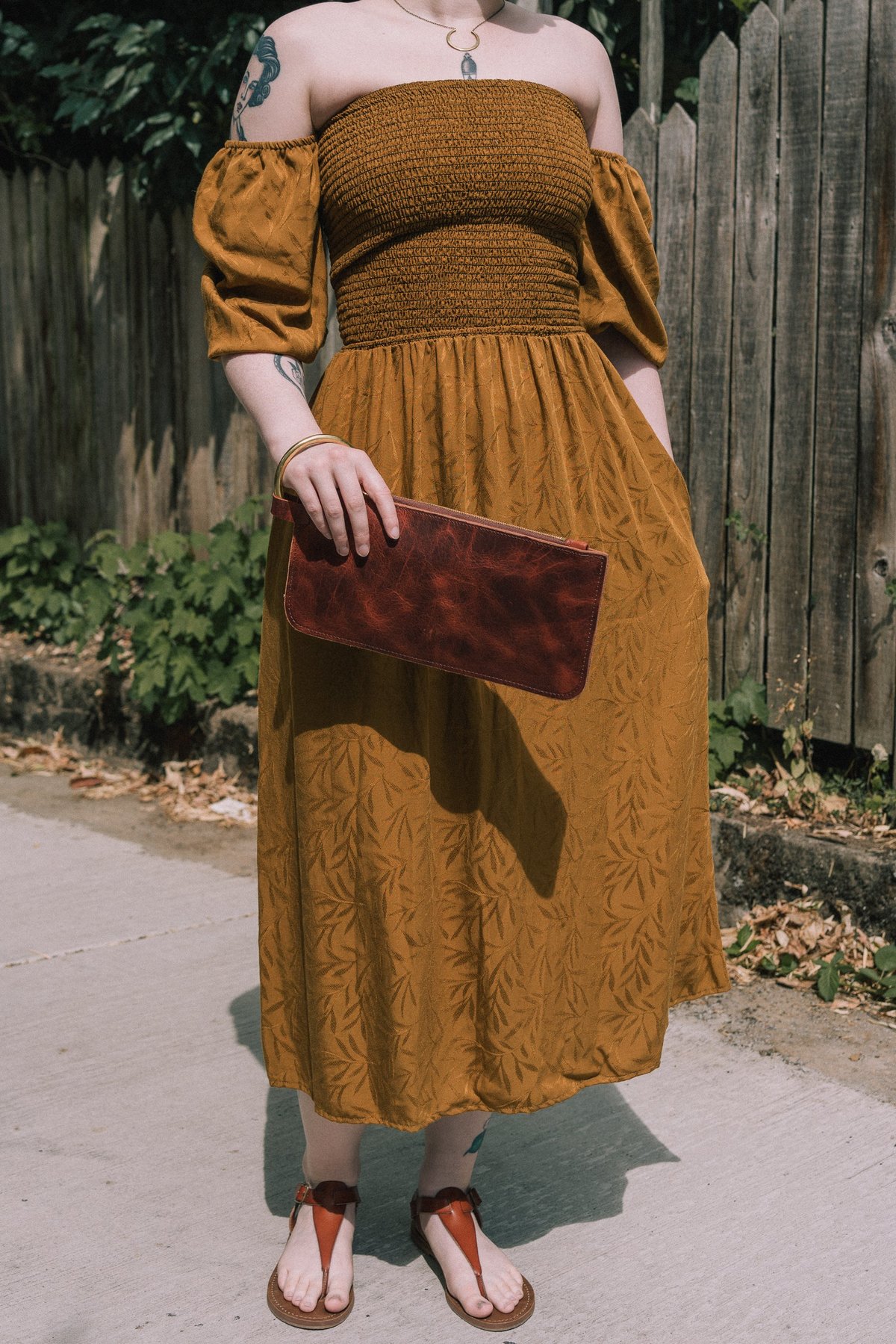 Altar Houseline Sappho Dress - Turmeric | Garmentory