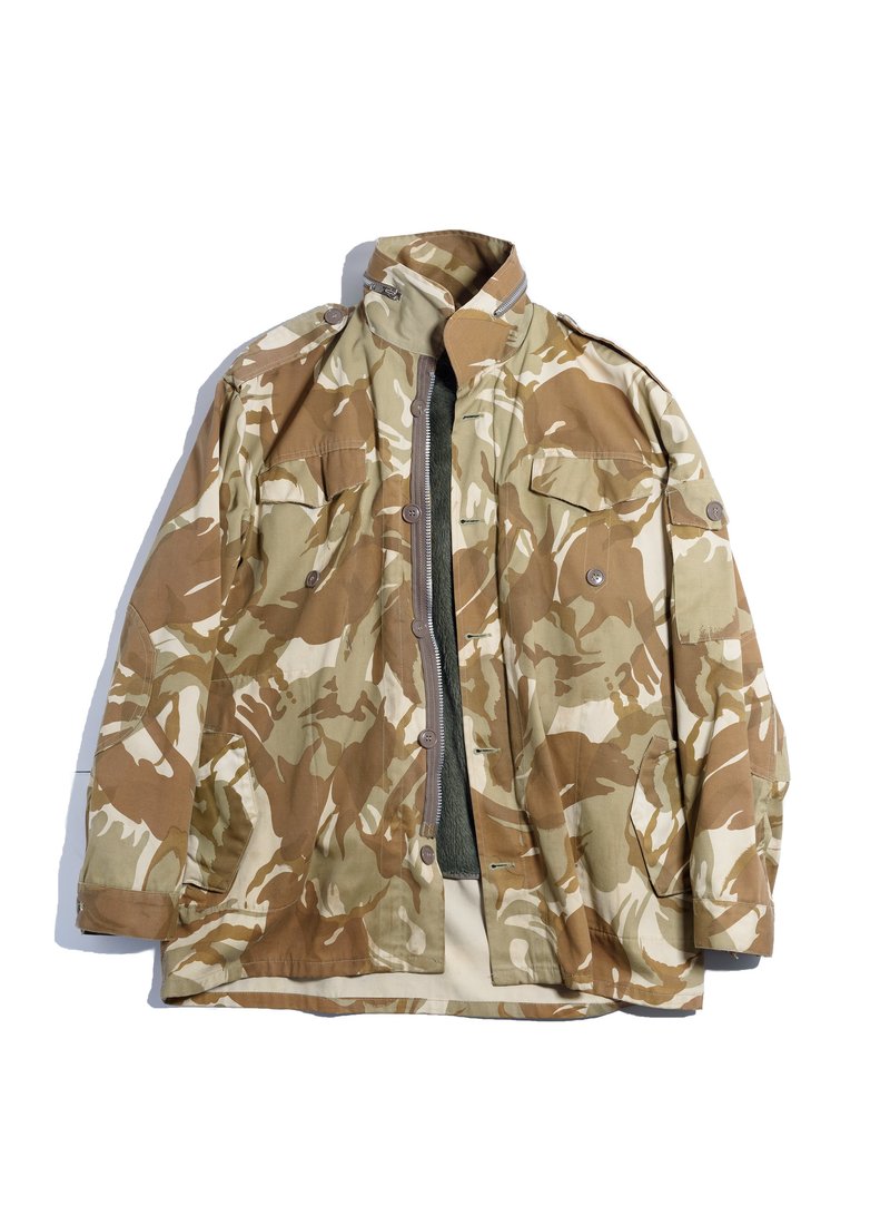 Vintage British Army Camo Field Inner Liner Jacket - Army | Garmentory