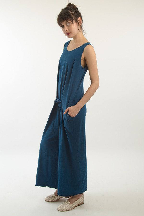 Black Crane Tie Rumper | Garmentory