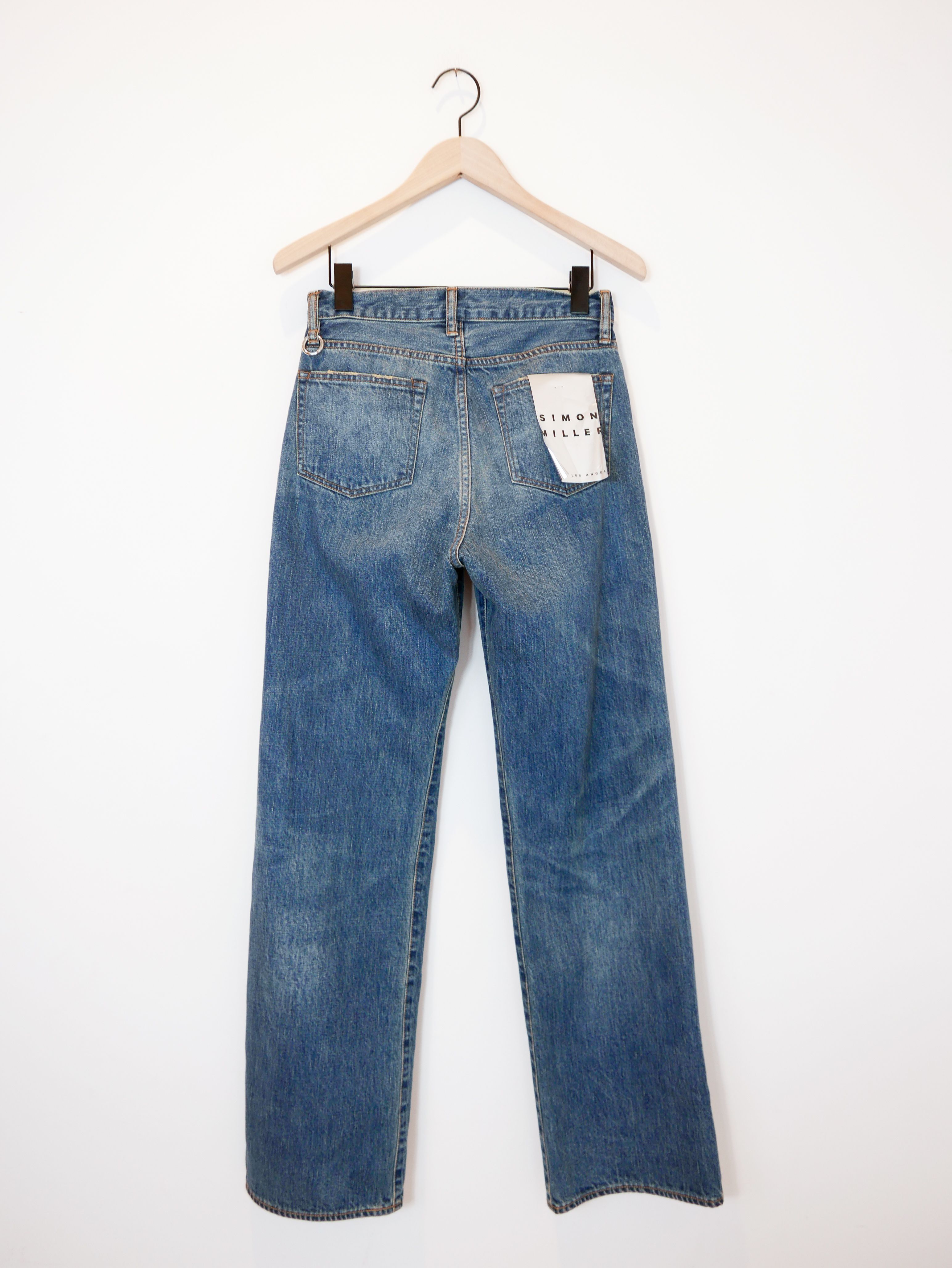 Simon Miller High Rise Wide Leg Jeans | Garmentory