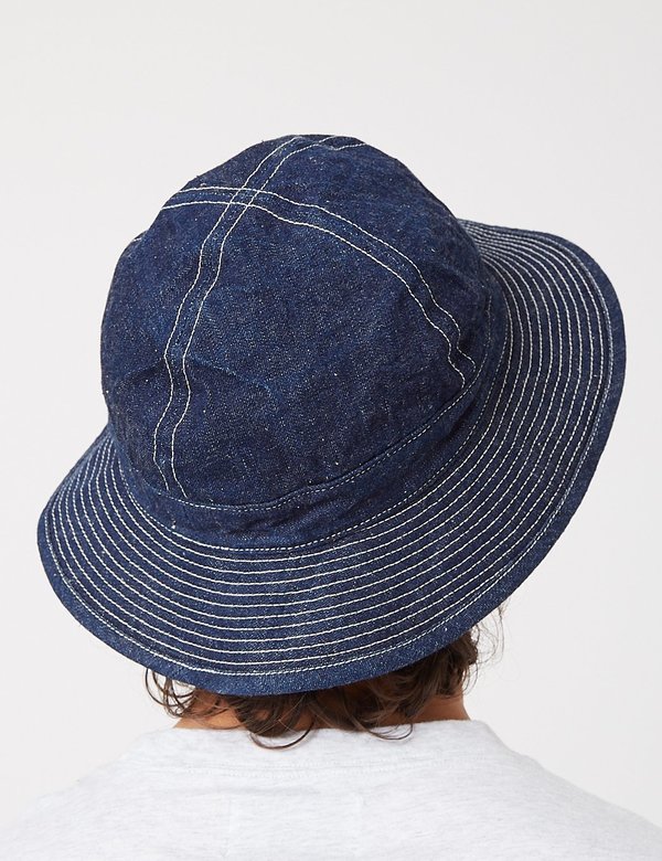 orSlow US Navy One Wash Hat - Navy Blue | Garmentory