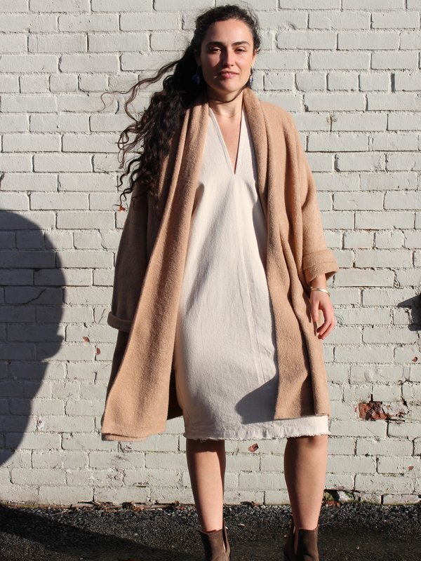 Atelier Delphine Baby Alpaca Haori Coat | Garmentory