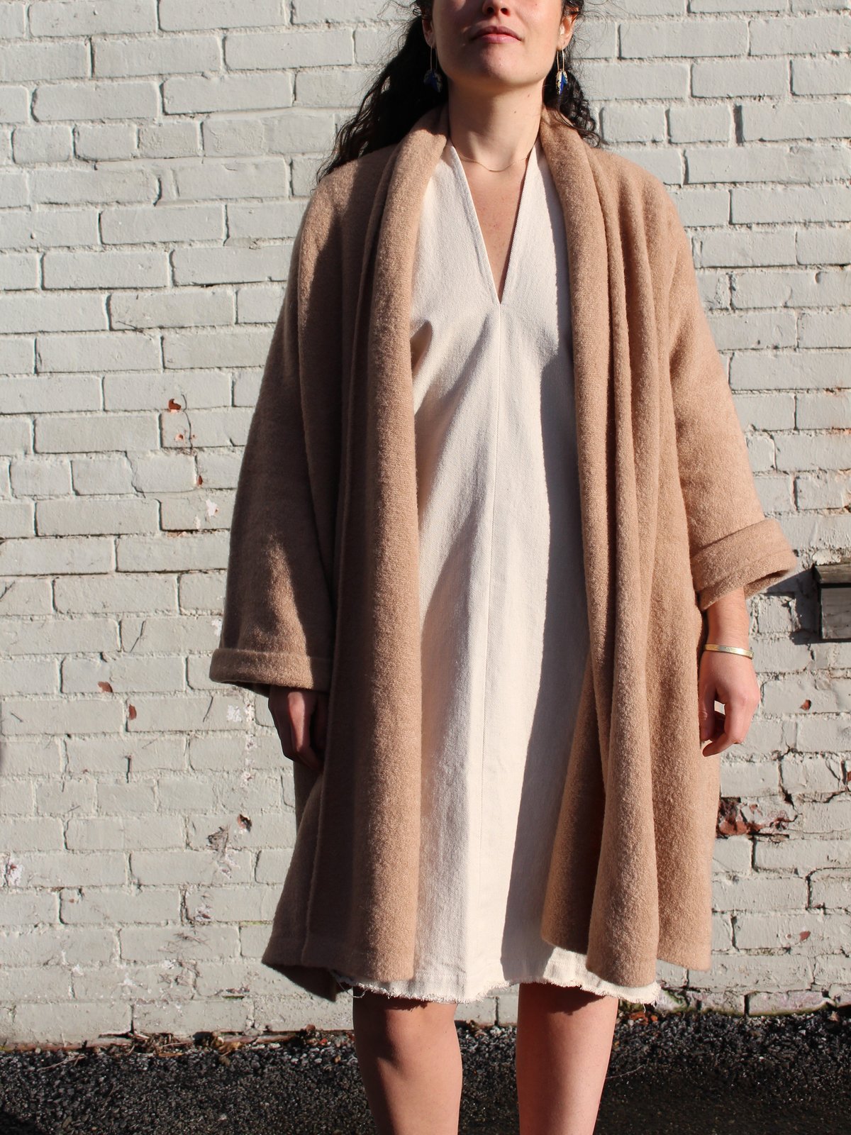 Atelier Delphine Baby Alpaca Haori Coat | Garmentory