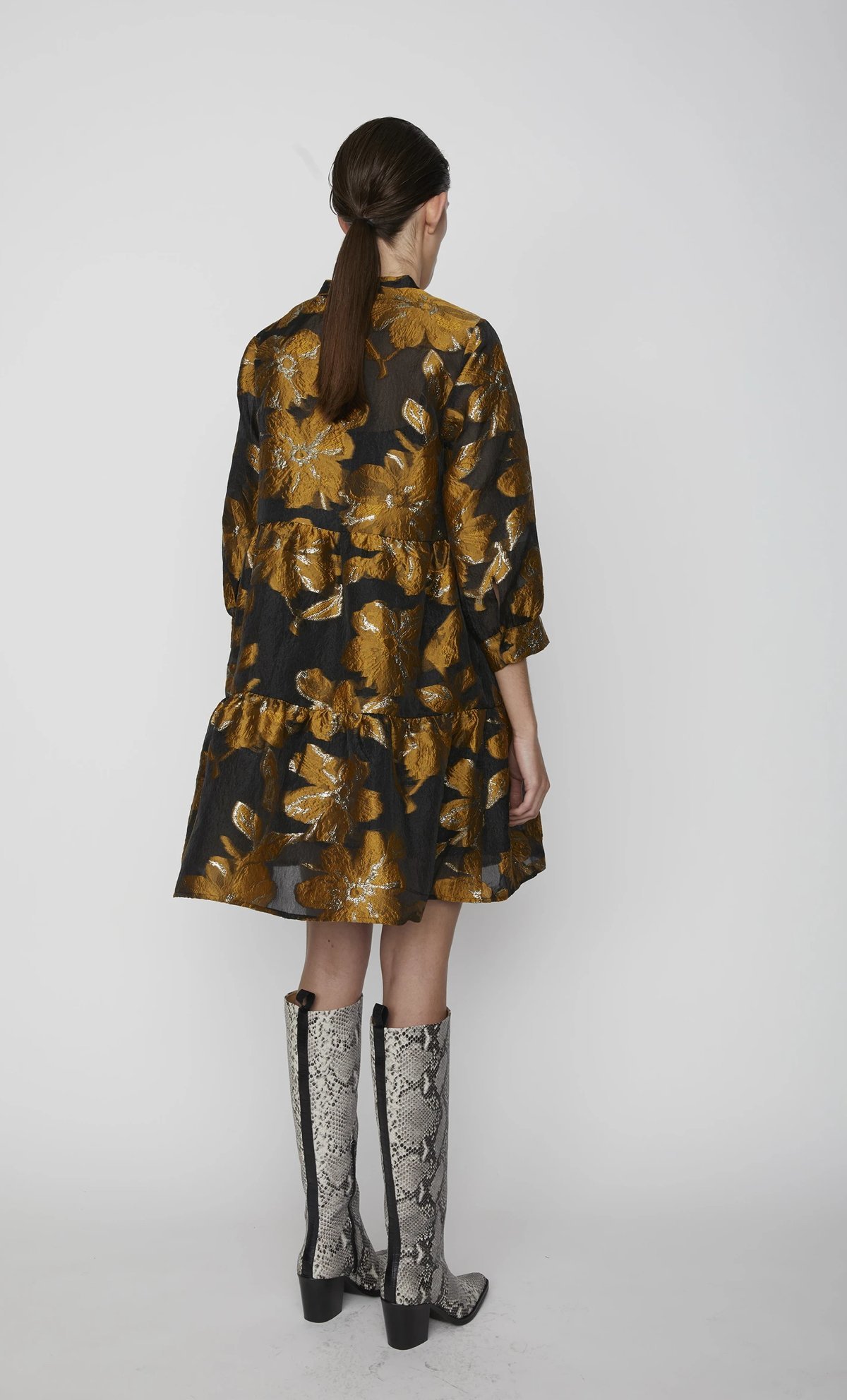 Just Female Maison Dress - Maison Flora | Garmentory