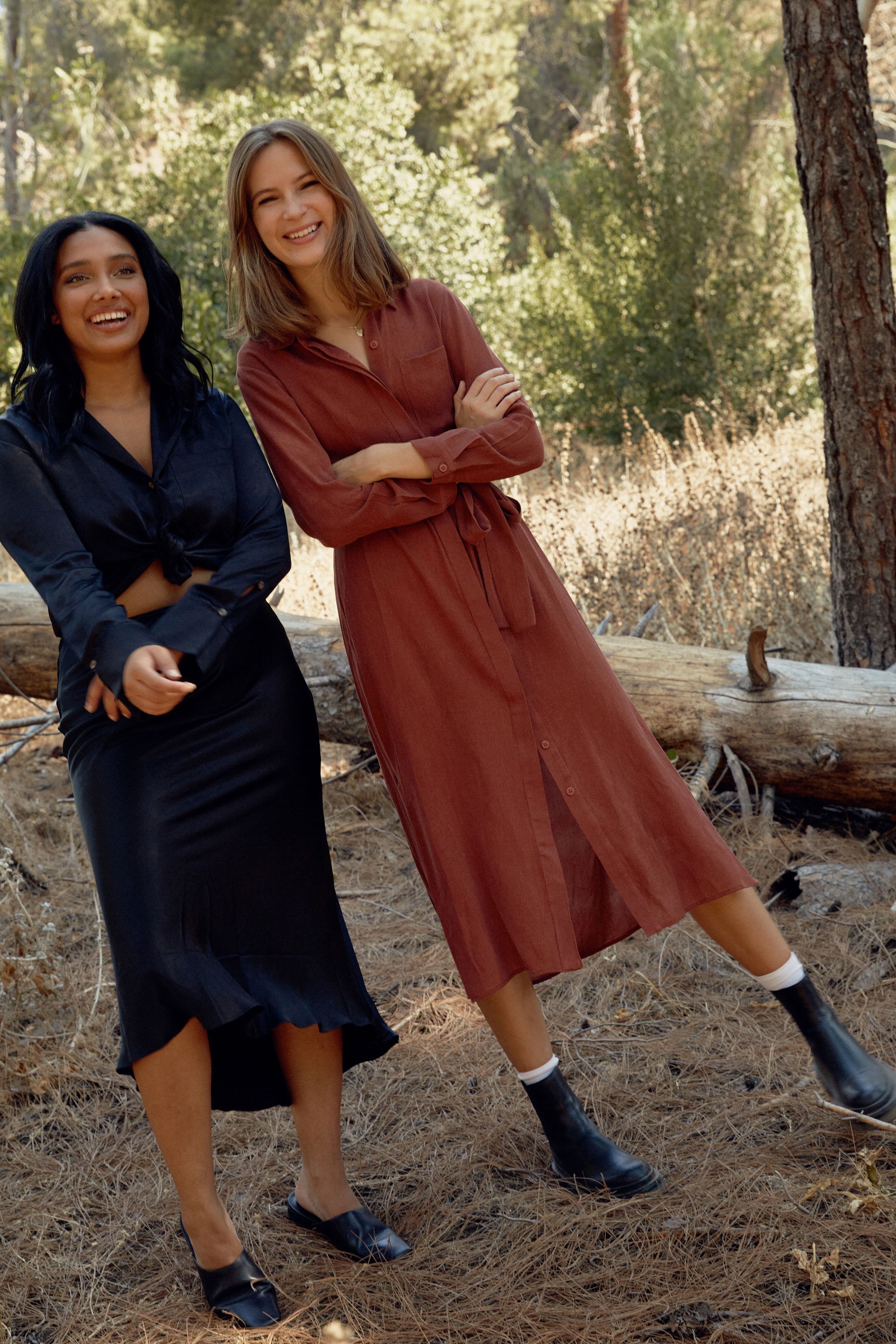 Zoe Dress in Sienna | Garmentory