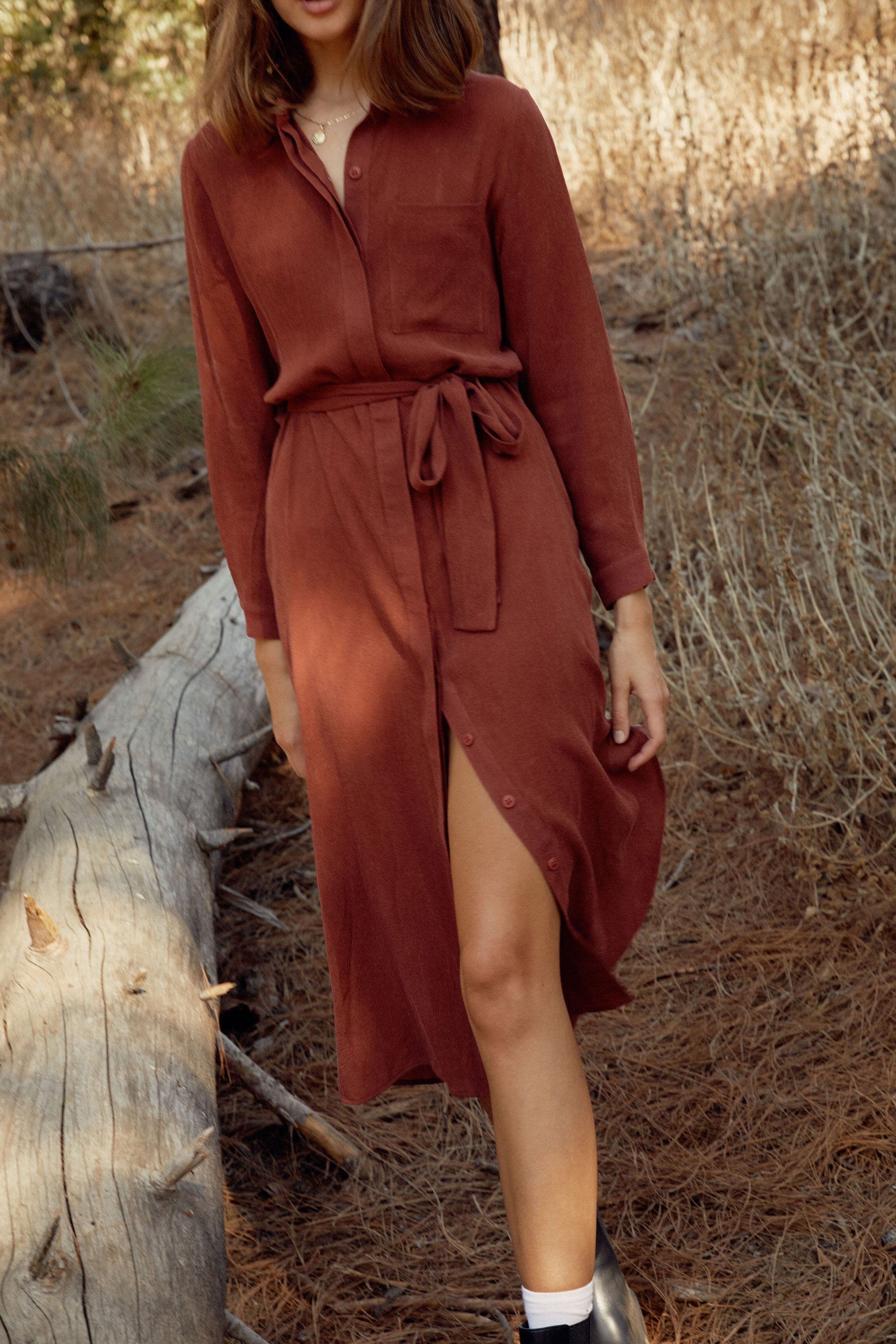 Zoe Dress in Sienna | Garmentory