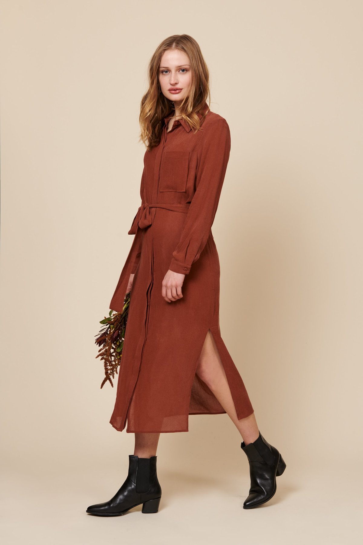 Zoe Dress in Sienna | Garmentory
