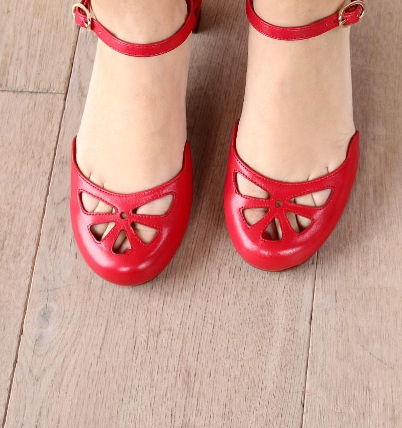 Chie Mihara Se-Trula shoes - Red | Garmentory