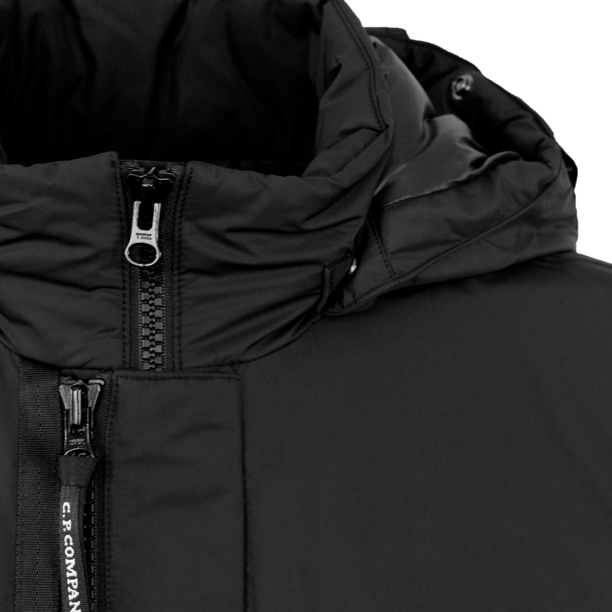 CP Company Micro M Detach Hood Field Jacket - Black | Garmentory