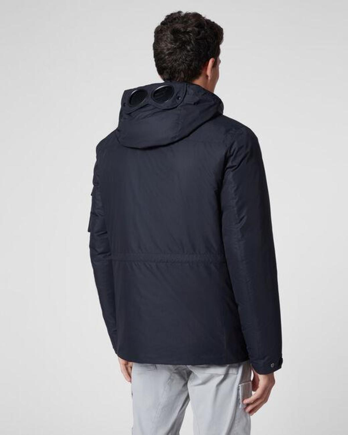 CP Company Micro M Detach Hood Field Jacket - Black | Garmentory
