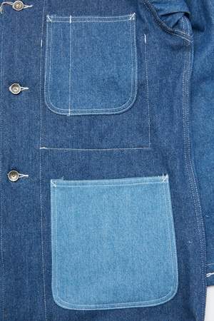 Engineered Garments Combo 12oz Denim Workaday Utility Jacket - Indigo ...