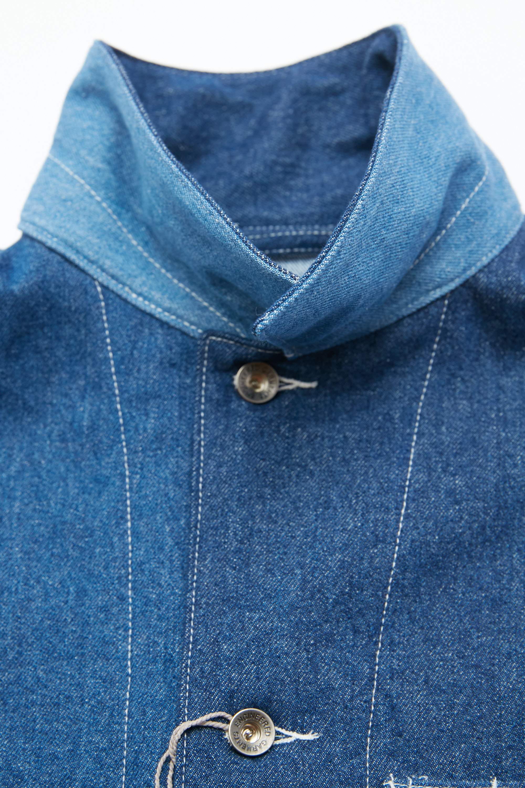 Engineered Garments Combo 12oz Denim Workaday Utility Jacket - Indigo ...