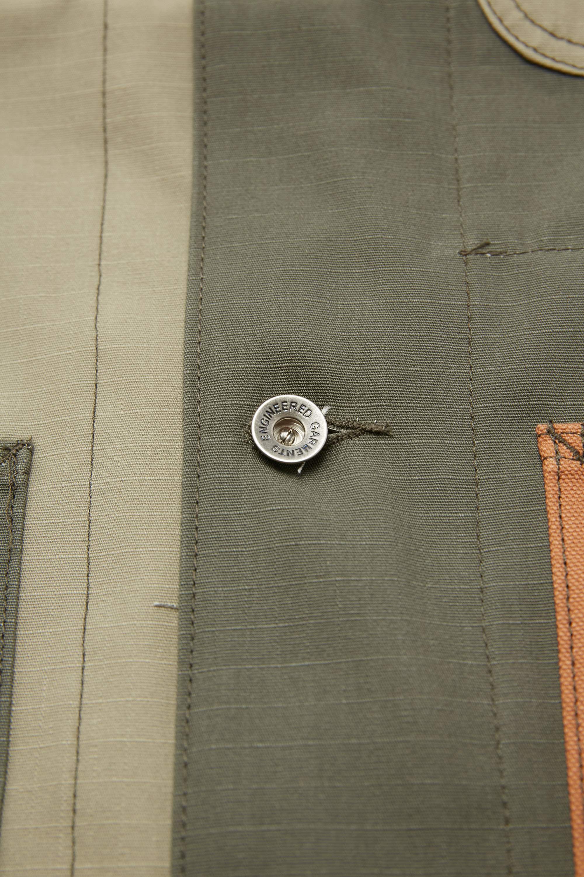 Engineered Garments Cotton Ripstop Workaday Utility Jacket Combo ...