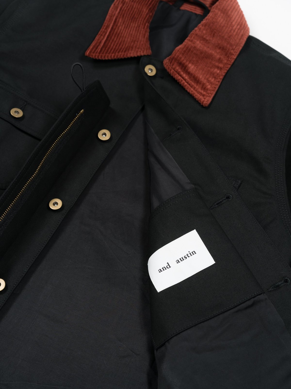 And Austin Work Jacket - Black | Garmentory