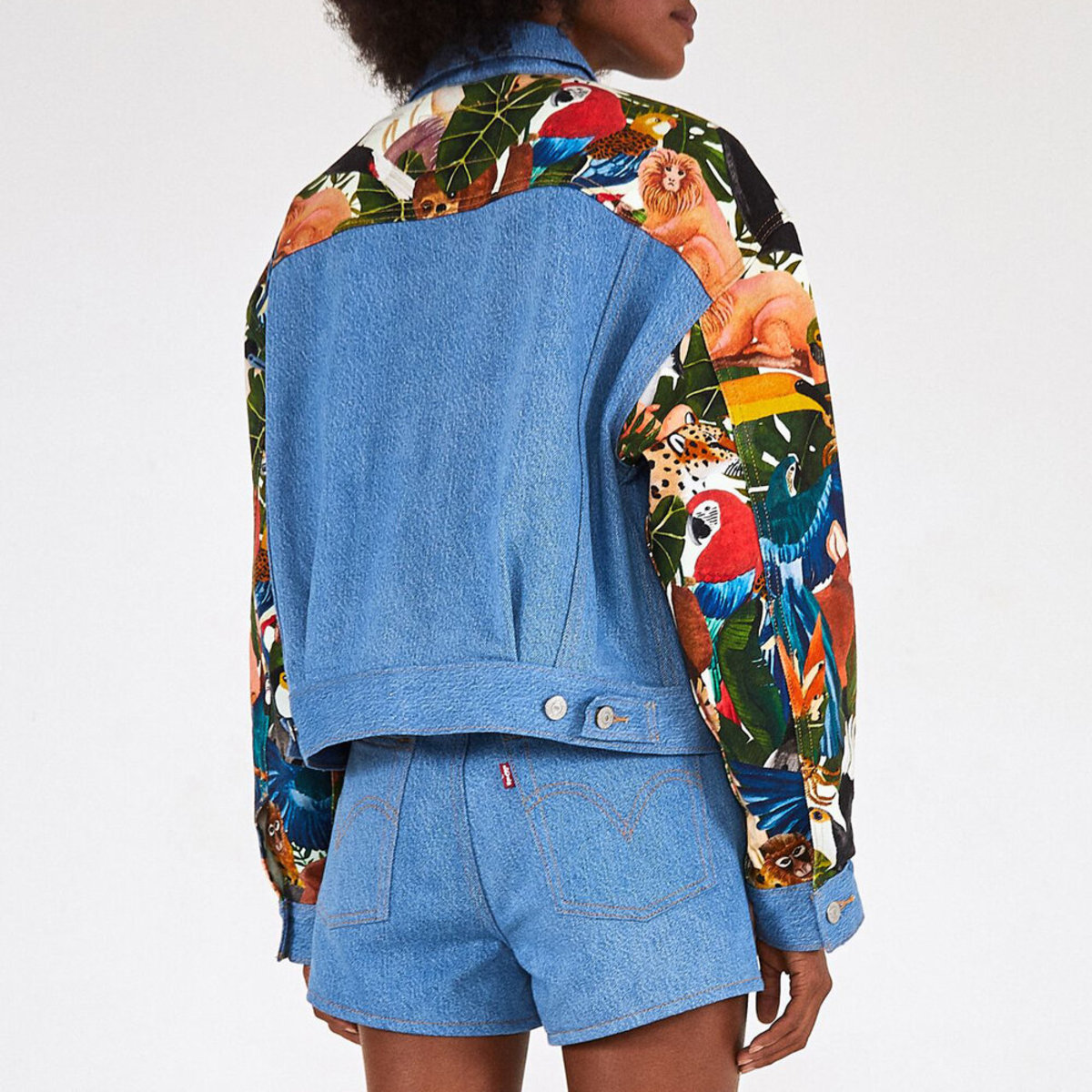 Levi's x Farm Rio Heritage Trucker - Canopy Collage | Garmentory