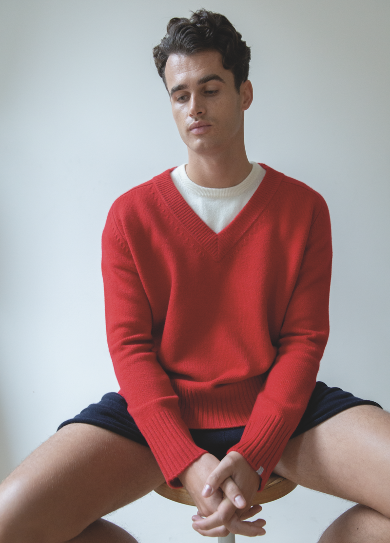 Extreme Cashmere Vital Sweater - Red | Garmentory