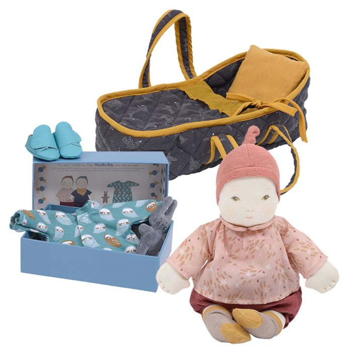 Kids Moulin Roty Les Bébés Baby Girl Doll Set | Garmentory