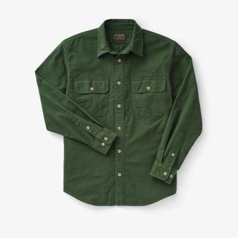 Filson Field Flannel Shirt - Dark Moss | Garmentory