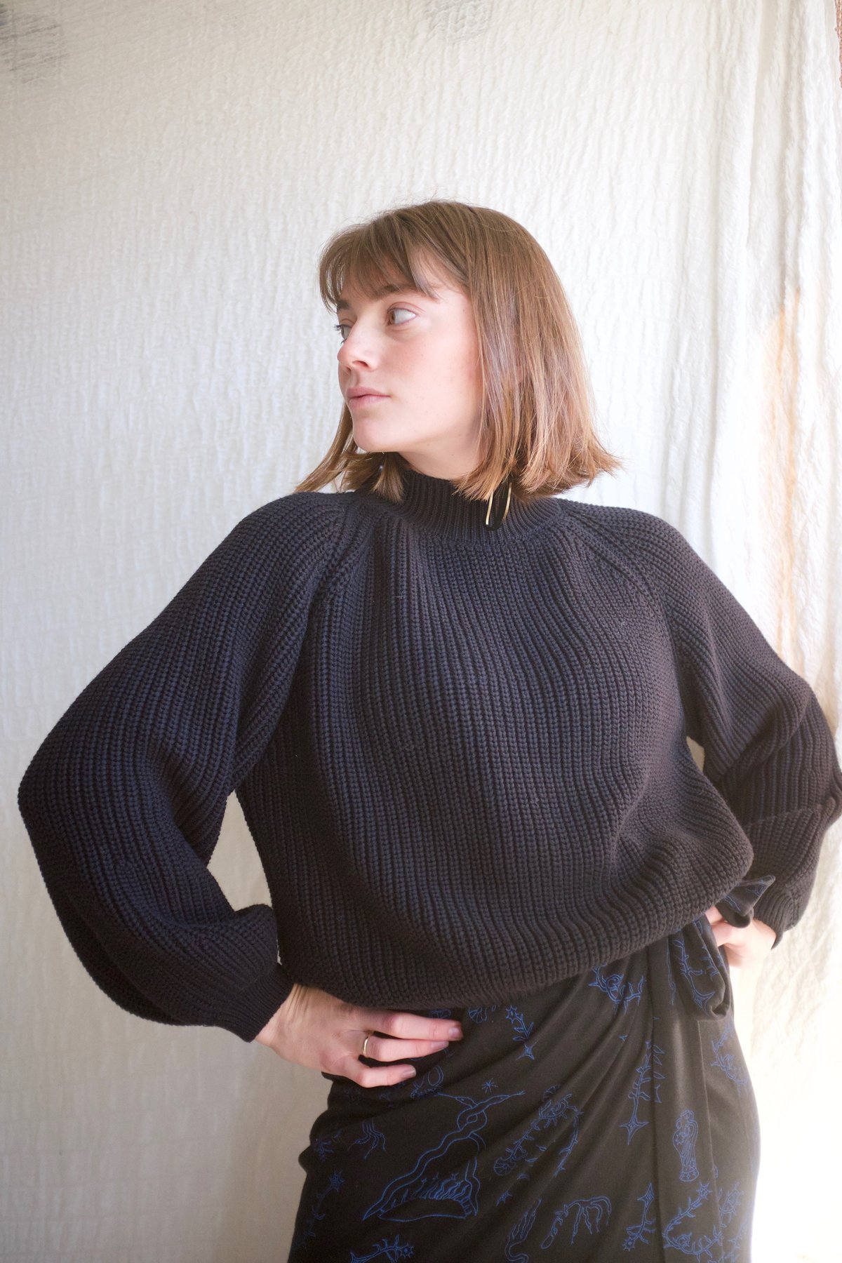 Rita Row Matilda Knit Sweater - Black | Garmentory