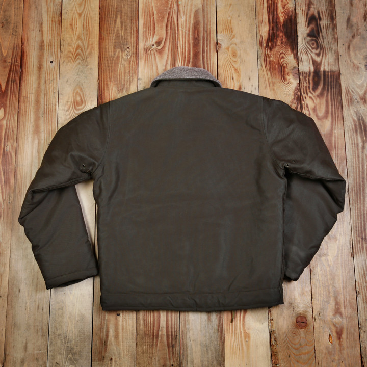 Men's Pike Brothers - 1944 N1 Deck Jacket Waxed Olive | Garmentory